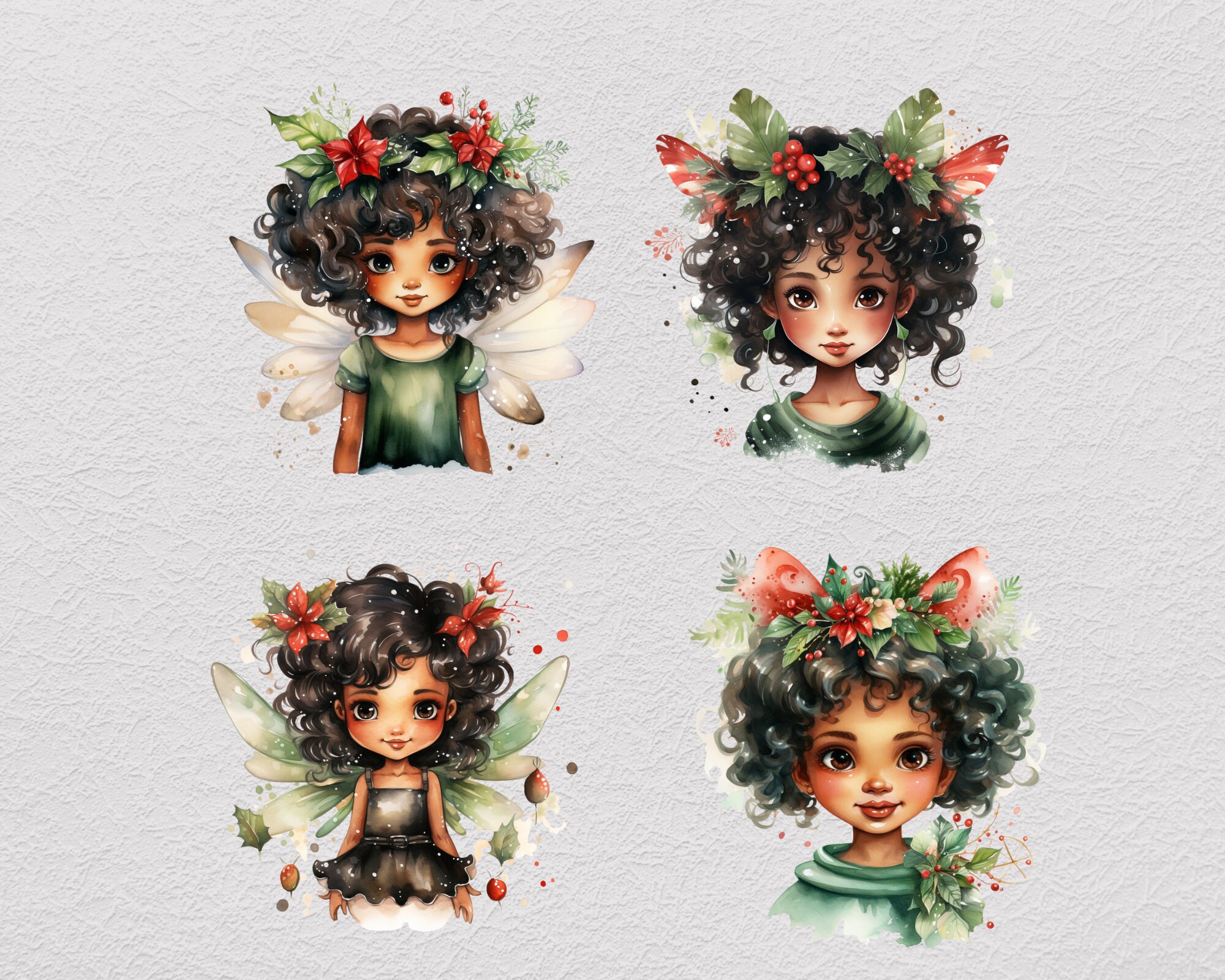 29 Cute Fairies Clip Art, Fairy PNG, Halloween Decor, Wall Decor ...