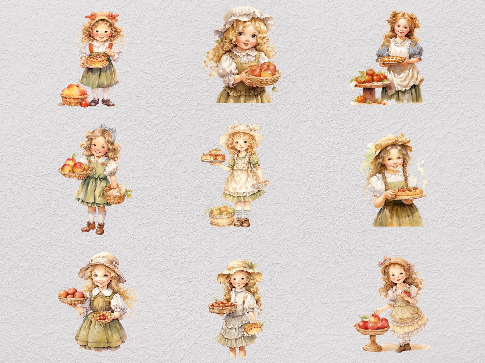 Apple Clipart, Fruits Clipart Bundle, All About Apple Clipart, Apple ...