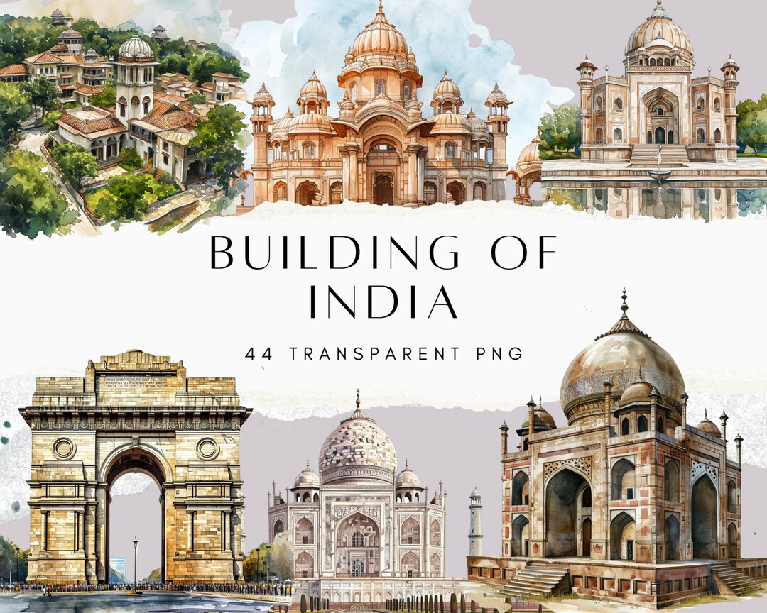 Building of India Clipart, India Building PNG, Taj Mahal Clipart ...