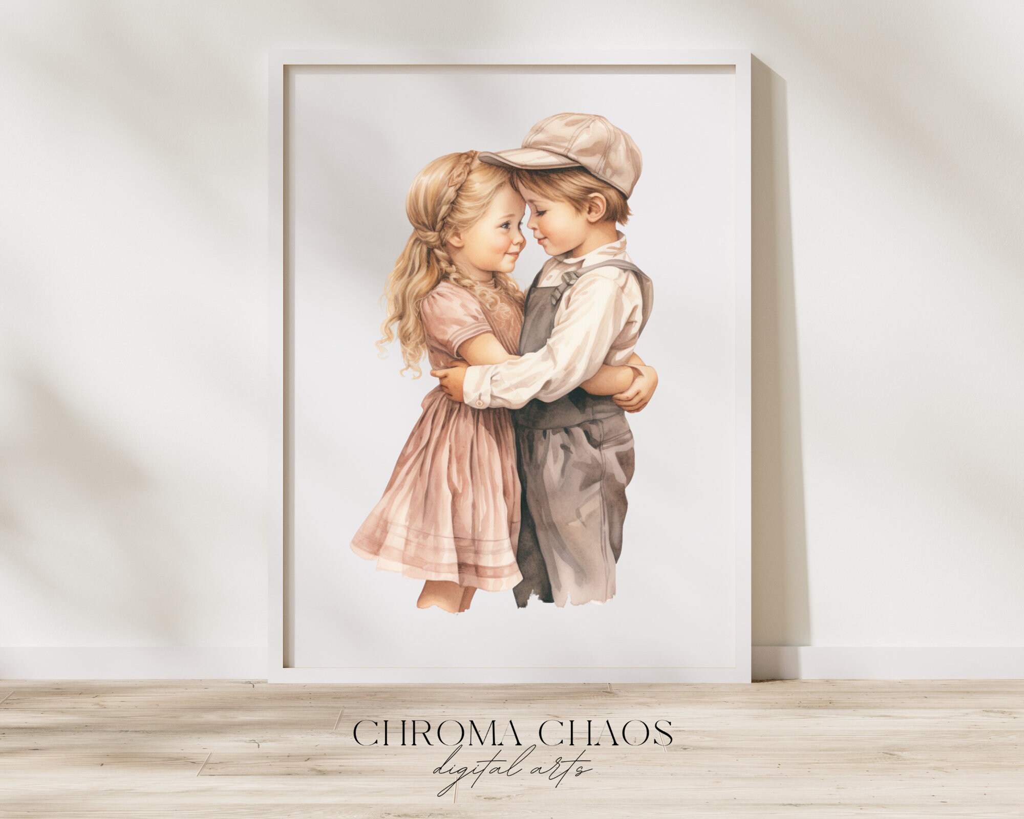 Vintage Siblings Clipart, Siblings Lovepng, Sister Brother PNG ...