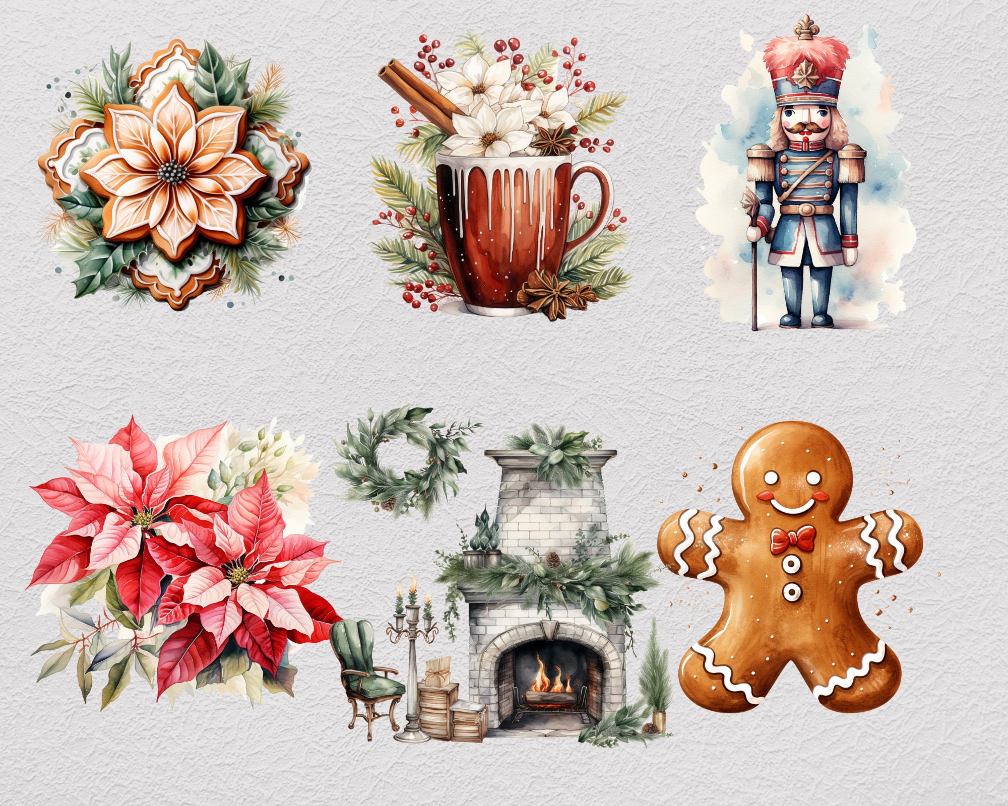 42 Holiday Season Clipart PNG, Holiday PNG, Winter Clip Art, Nutcracker ...