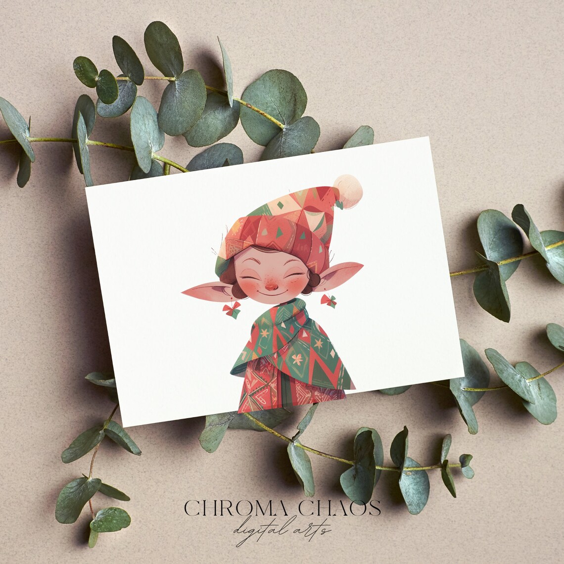 Cute Elf Clipart Bundle Gift Box Clipart Holiday Clipart - Etsy