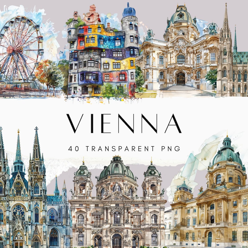 Vienna Sketches - Etsy