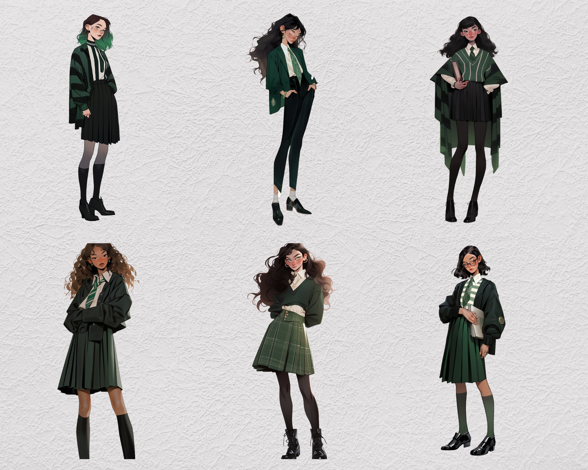 69 Slytherin Students Clipart, School Wizard Students Clipart PNG Clip ...