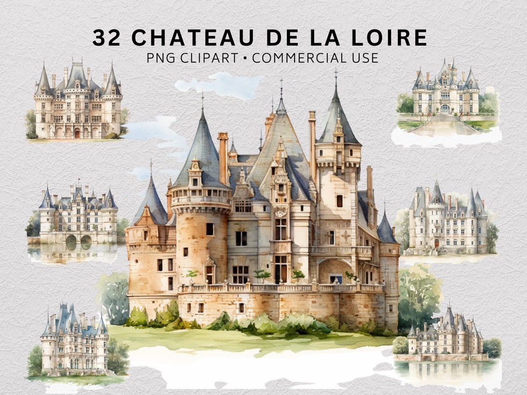 Chateau De La Loire Clipart PNG, Chateau PNG, Architecture Clipart ...