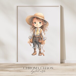 Cute Little Cowboy Clipart PNG Sublimation Bundle, Horse Clipart ...