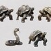 Reptiles Clipart PNG Bundle, Transparent Clip Art for Kids Activity ...