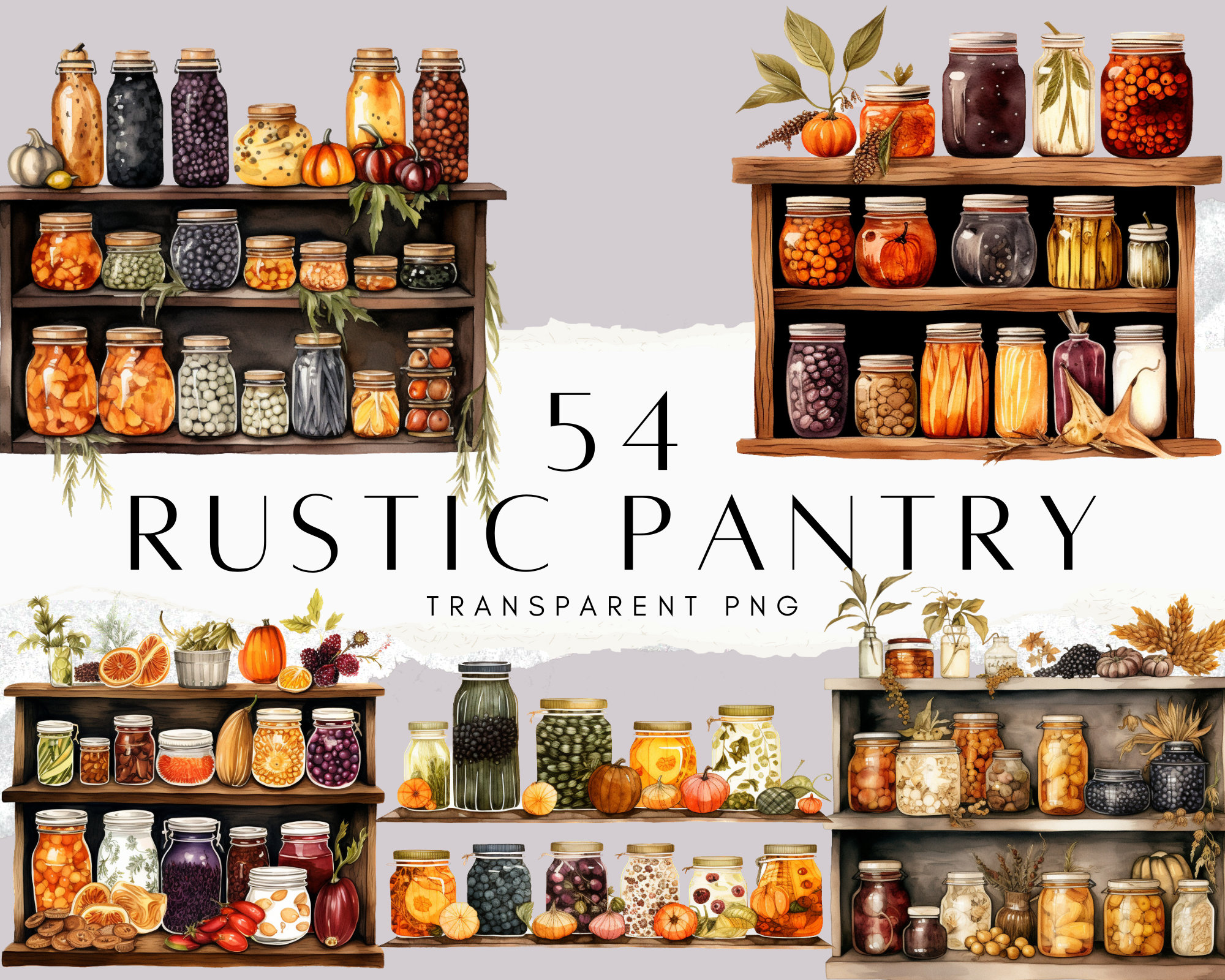 Kitchen Pantry Clipart