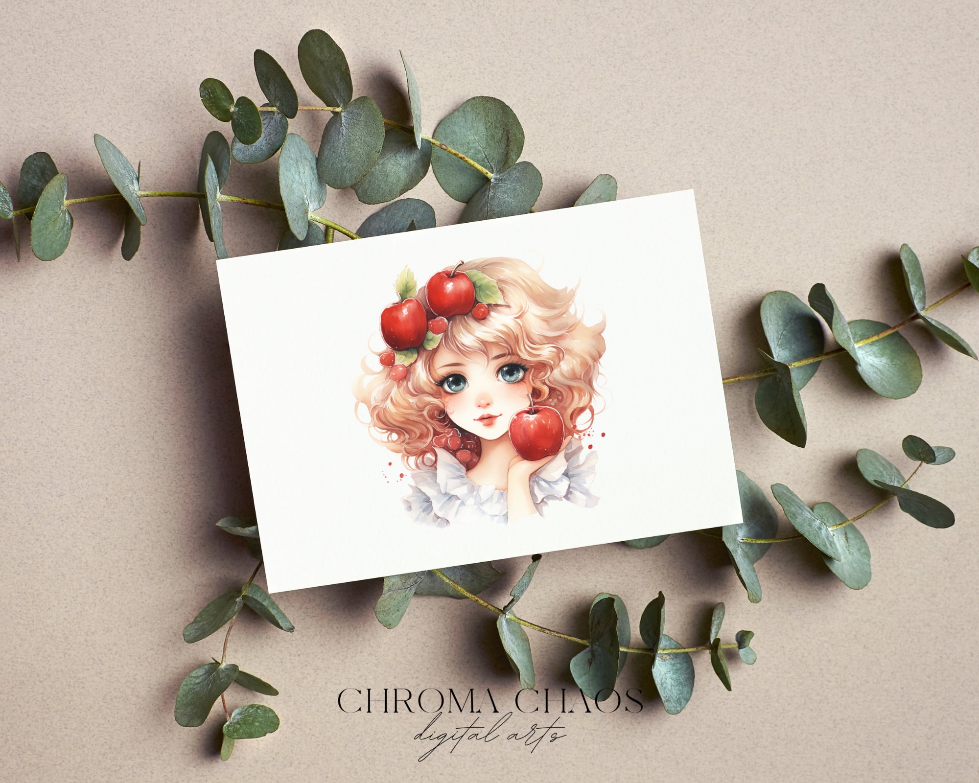 Apple Clipart Fruits Clipart Bundle All About Apple Clipart - Etsy