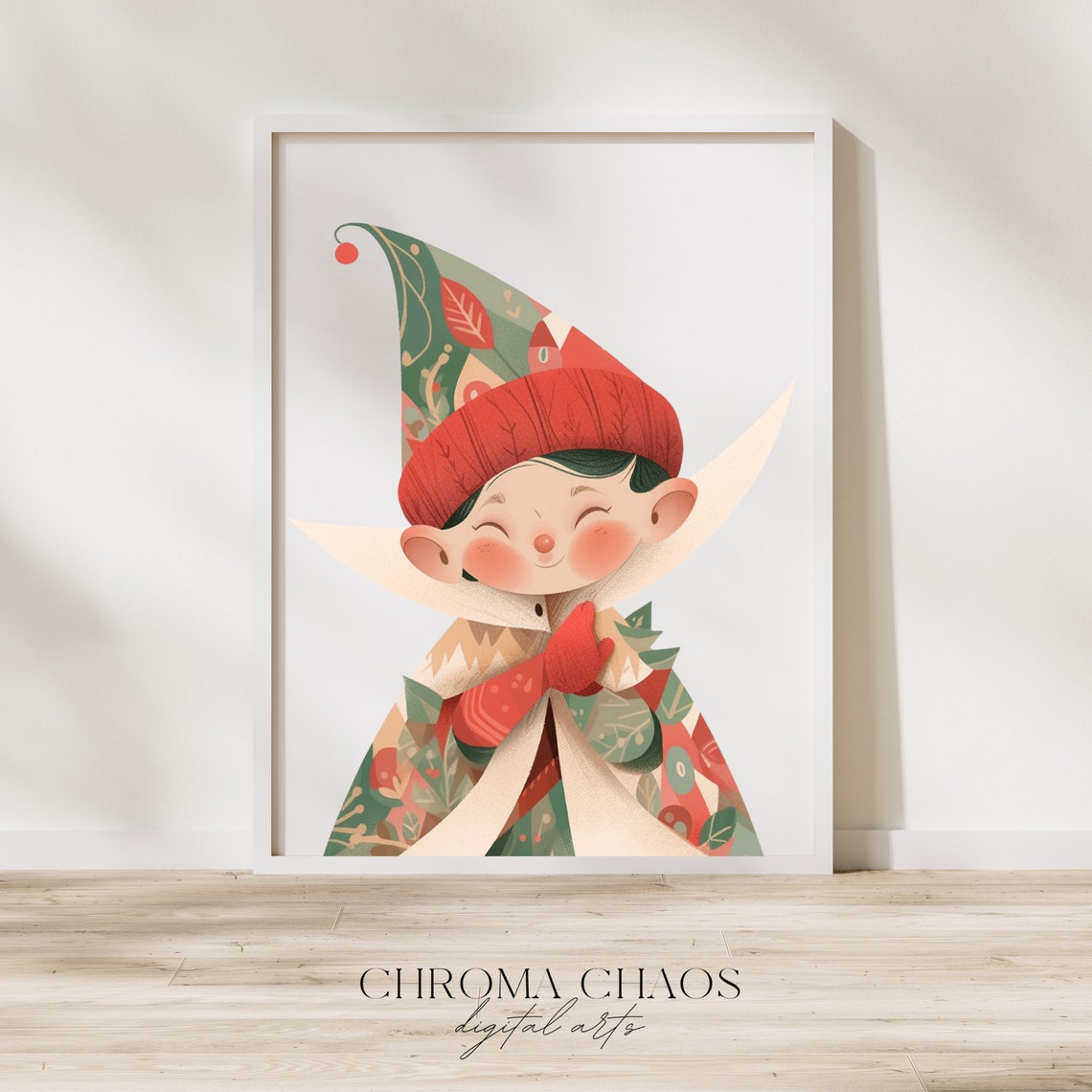 Cute Elf Clipart Bundle Gift Box Clipart Holiday Clipart - Etsy