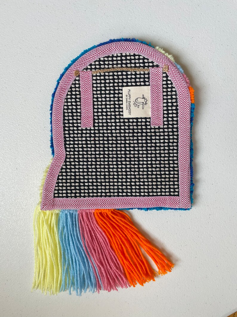 Hand Made Tufted Rug | Rainbow Waterfall | Home Creative Aesthetic ...