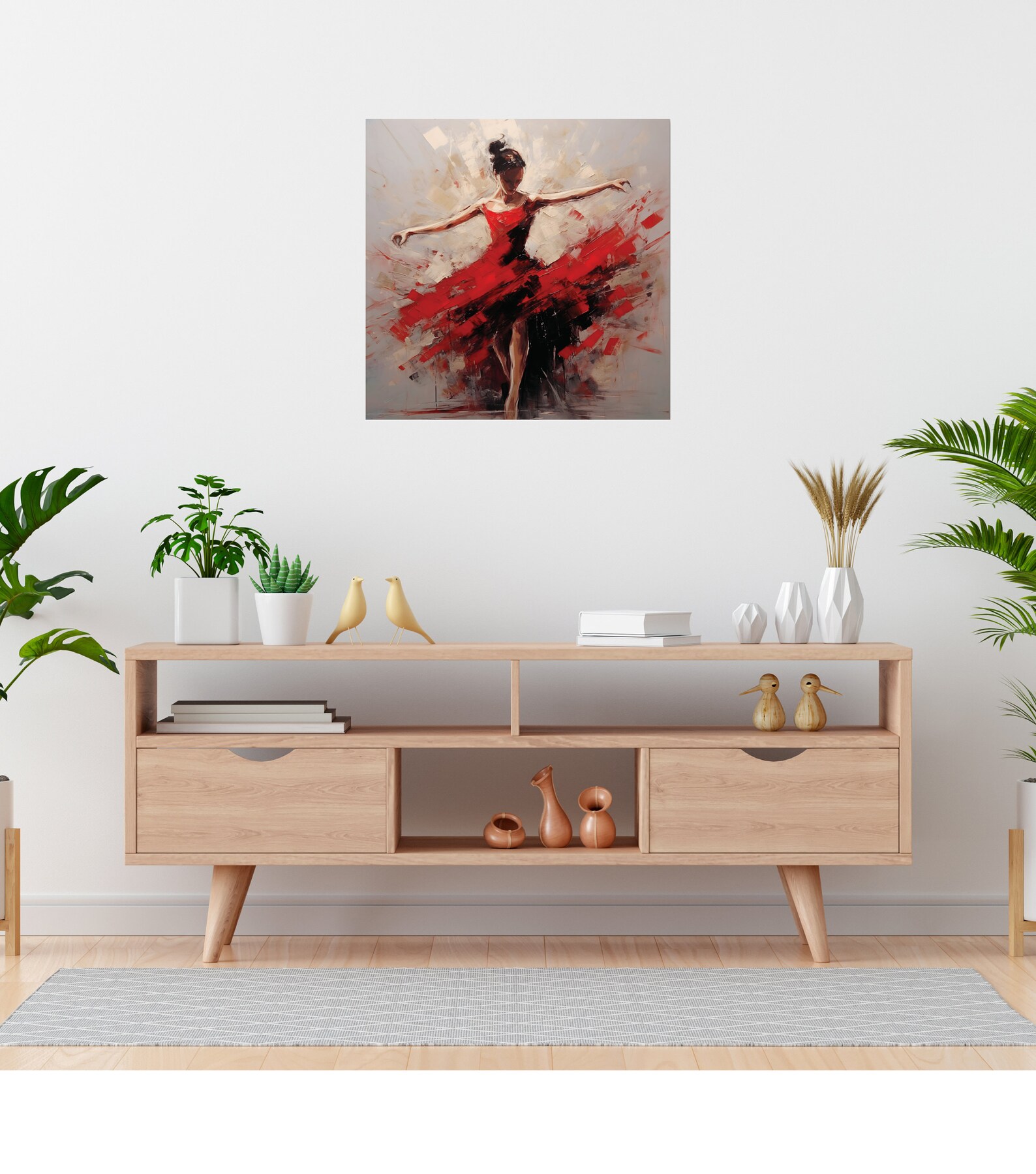 Dance of Passion in Red Matte Vertical Posters - Etsy