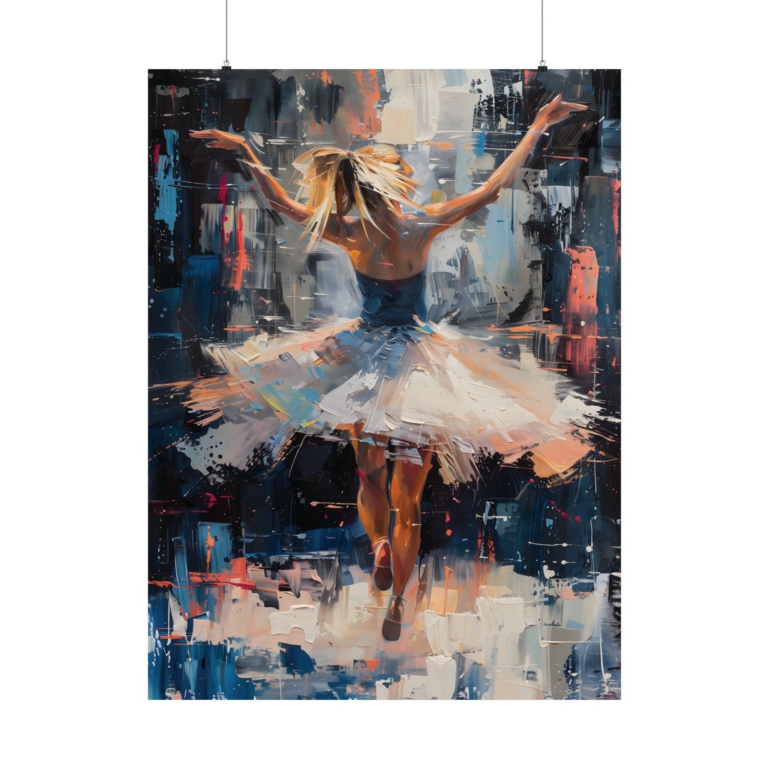 Confident Ballet Swagger Matte Vertical Posters - Etsy