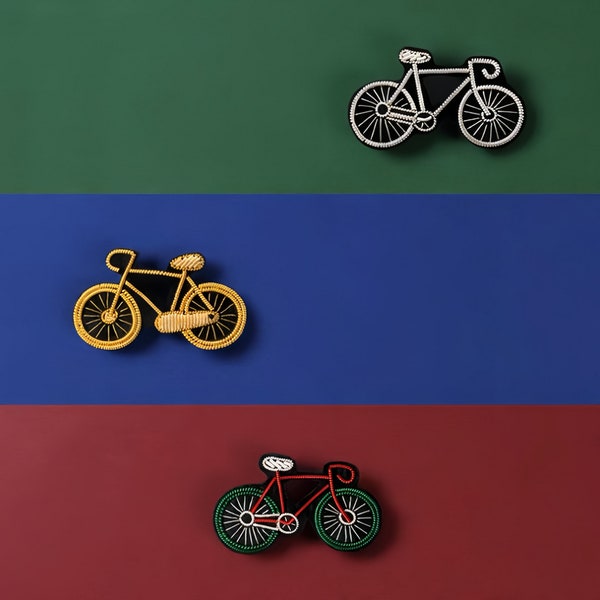 Bicycle Enamel Pin - Etsy