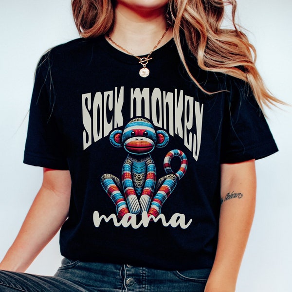 Sock Monkey T Shirt - Etsy