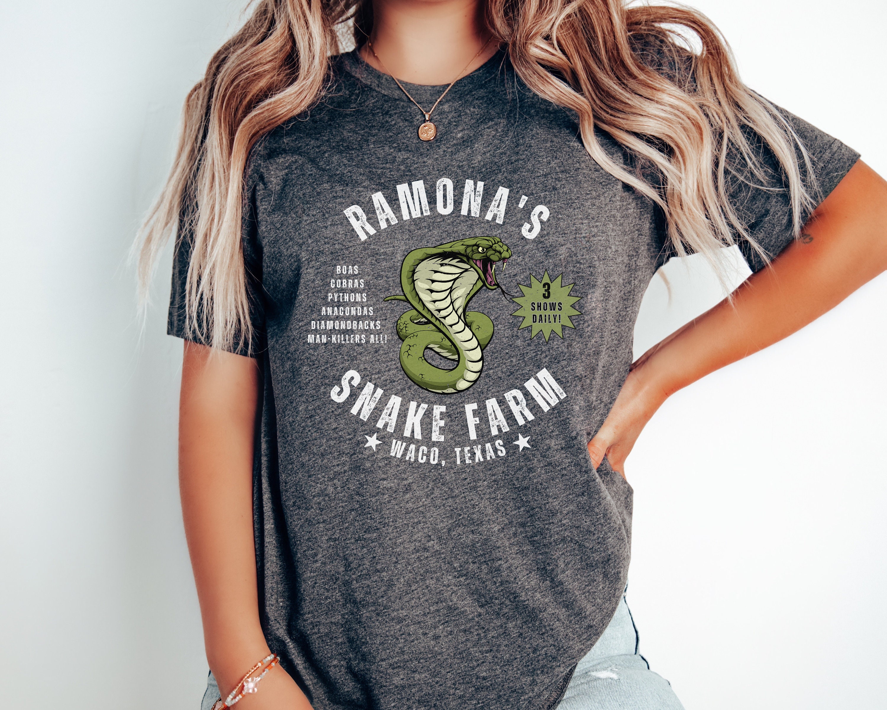 Ramona's Snake Farm Shirt, Funny Snake Farm Shirt, Snake Shirt, Vintage ...