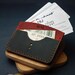Handcrafted Minimalist Wallet in Vegan Leather, Personalized Gift - Etsy