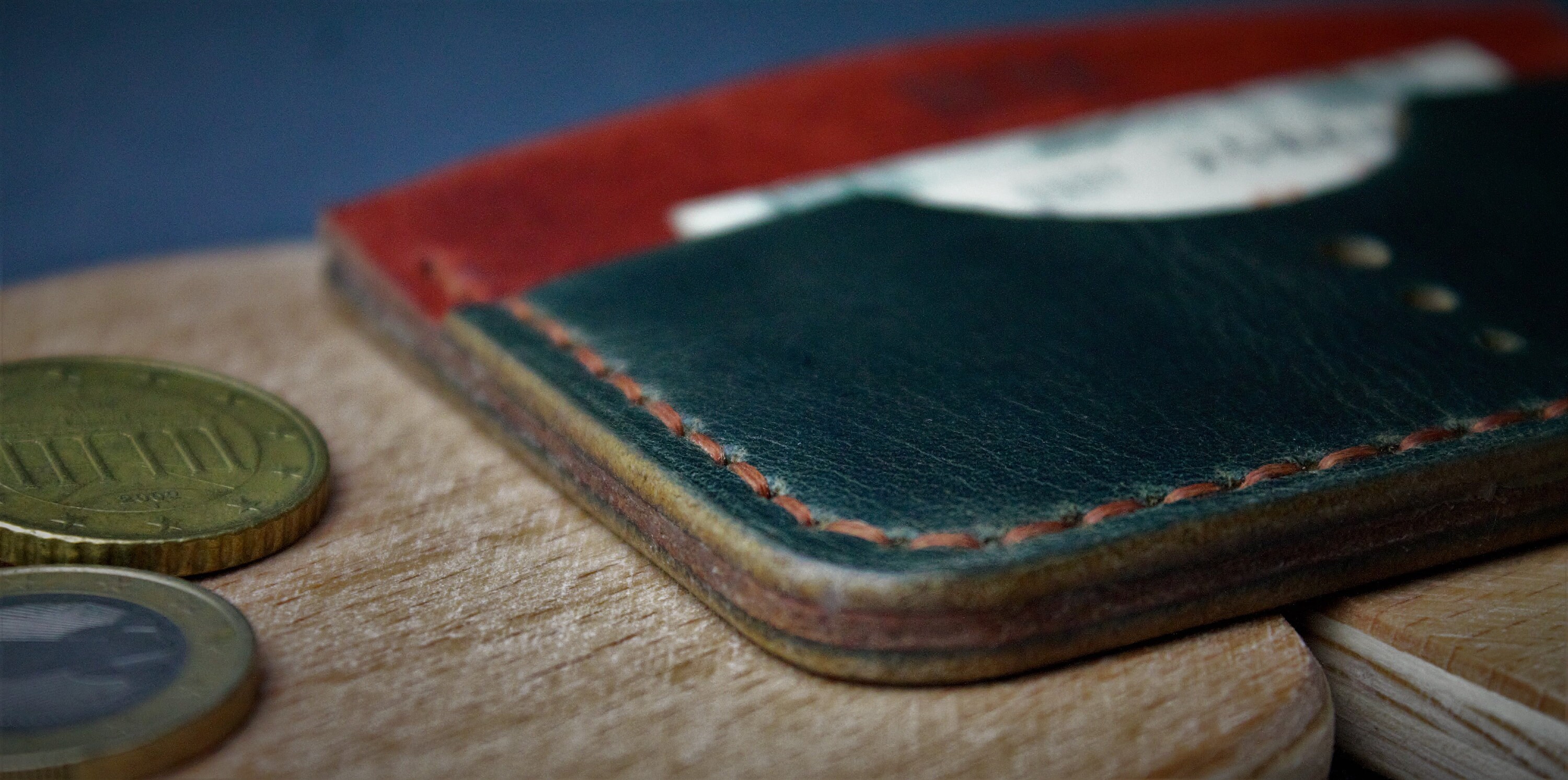 Handcrafted Minimalist Wallet in Vegan Leather, Personalized Gift - Etsy