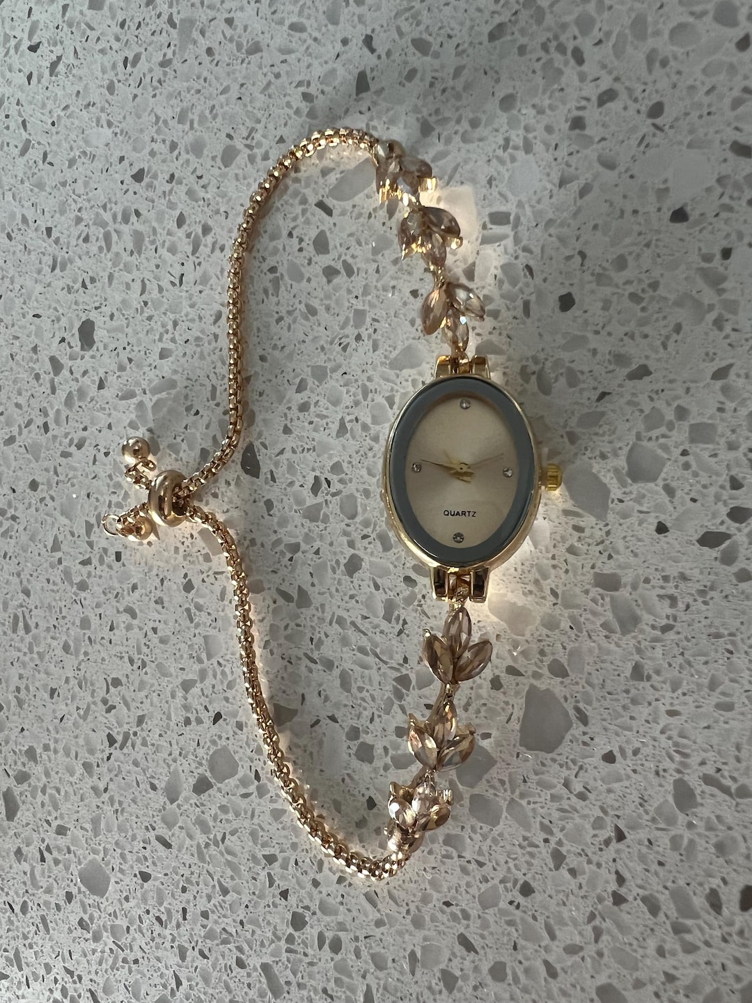 Vintage Watch-gold Women's Watch-dainty Women's Watch-wrist Watch-pearl Watch-gold Watch-small ...