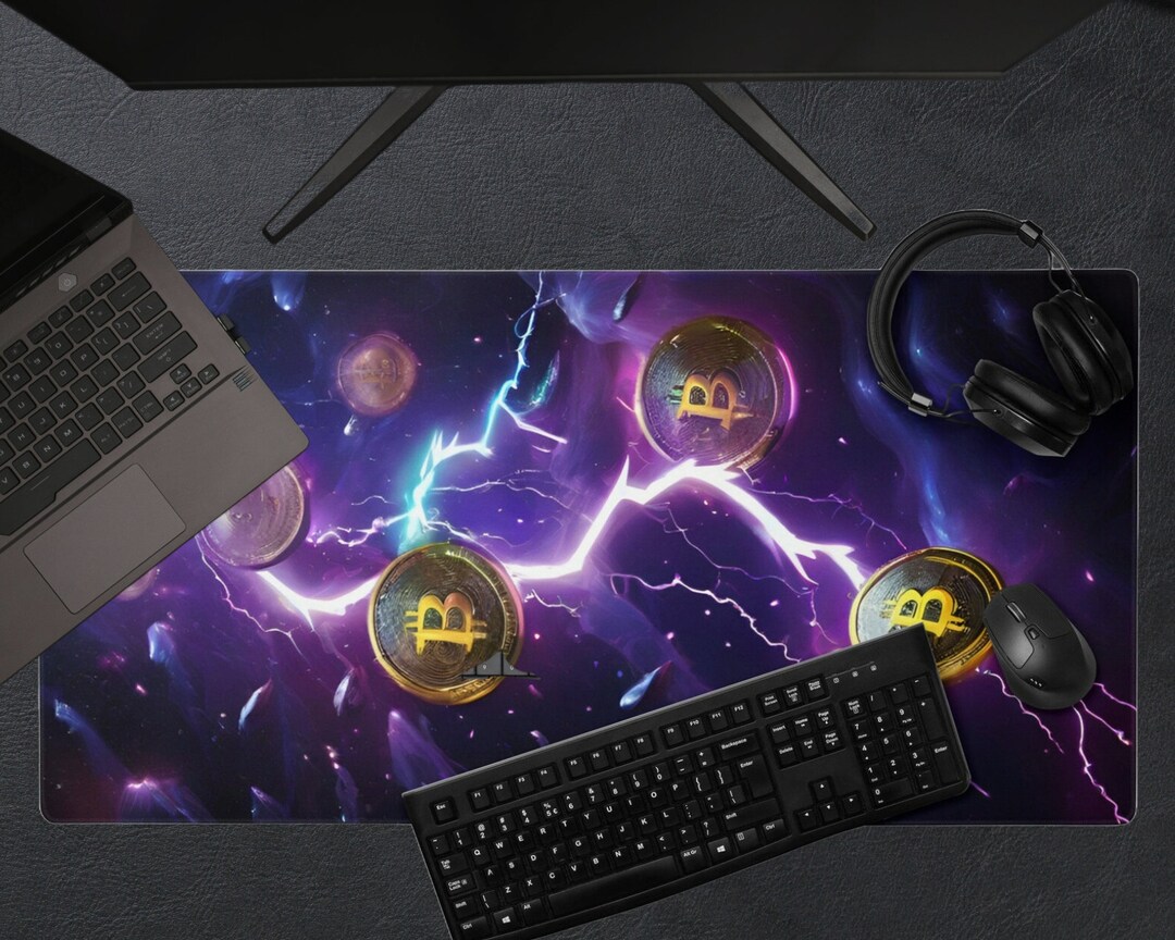 Gaming Mouse Pad Lightening Computer Pad Gaming Desktop Mouse Pad ...