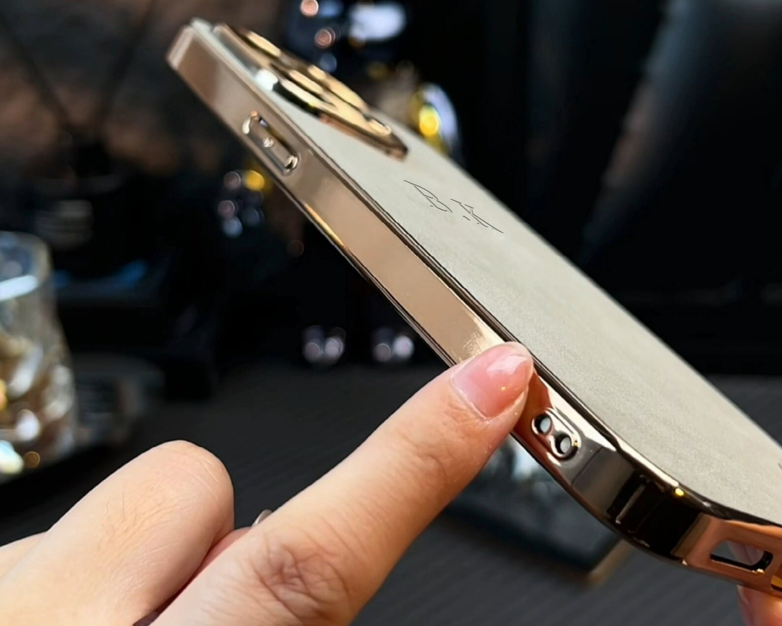 Personalized Leather iPhone 15 Casing Pro Max 14 13 12 - Etsy