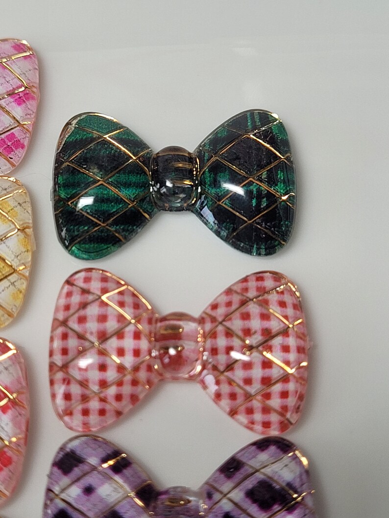 Colorful Bows for Resin Art, DIY Projects, Crafting Supplies, 18 Pieces ...