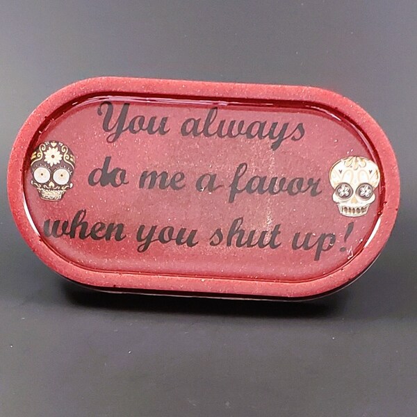 Shut up Ring - Etsy