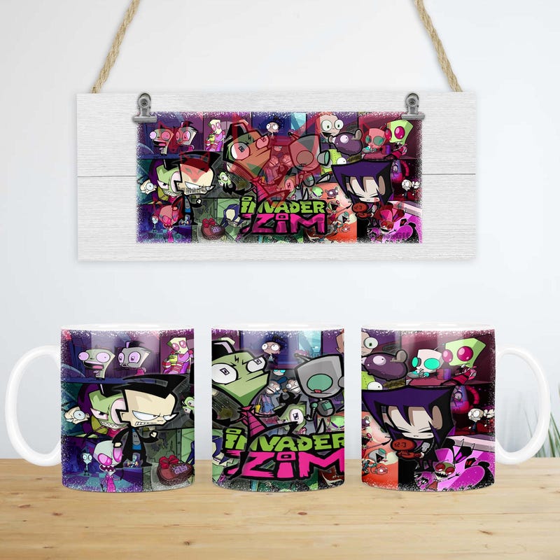 Invader zim - Etsy México