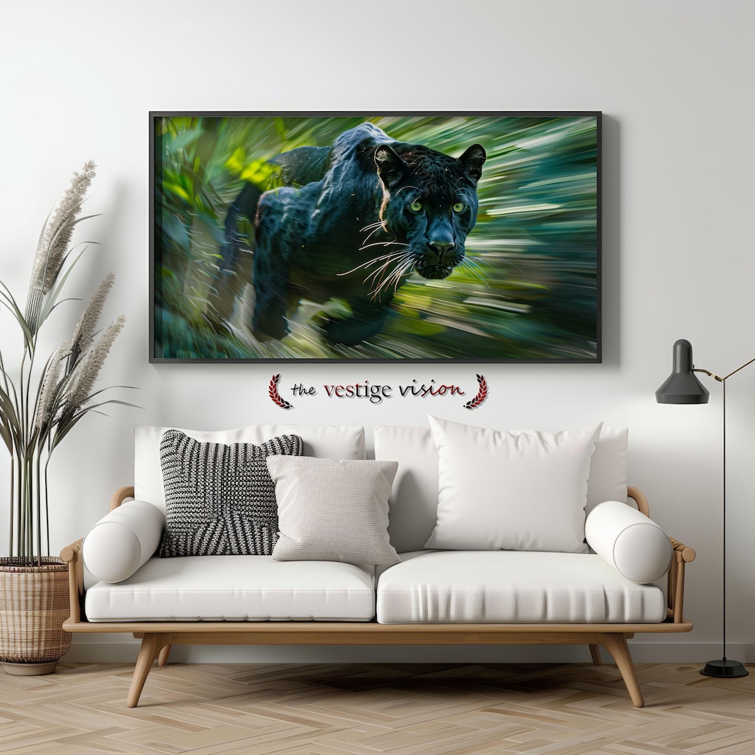 Black Panther Pounce | Amazon Jungle | Animal | Nature | Realistic ...
