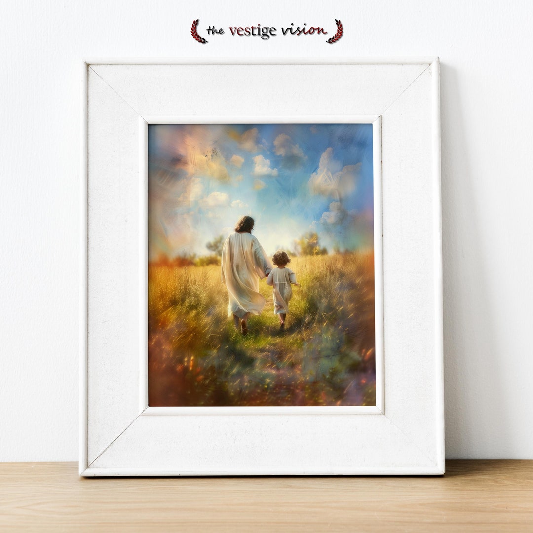 Follow Me Jesus | Child in Christ | Religious Imagery | Love ...
