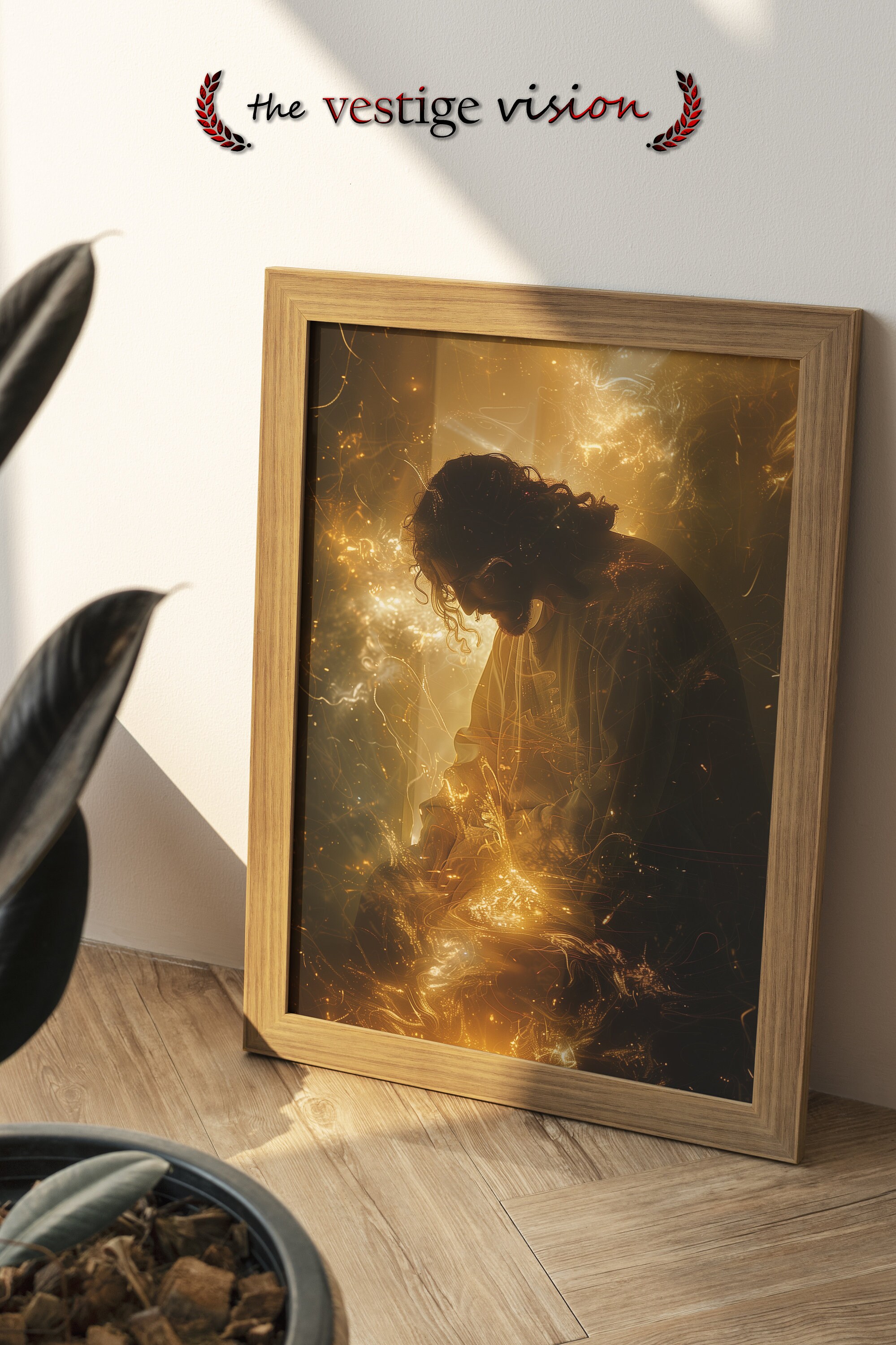 Jesus the Light Omnipresent Powerful Religious Imagery Love Realistic ...