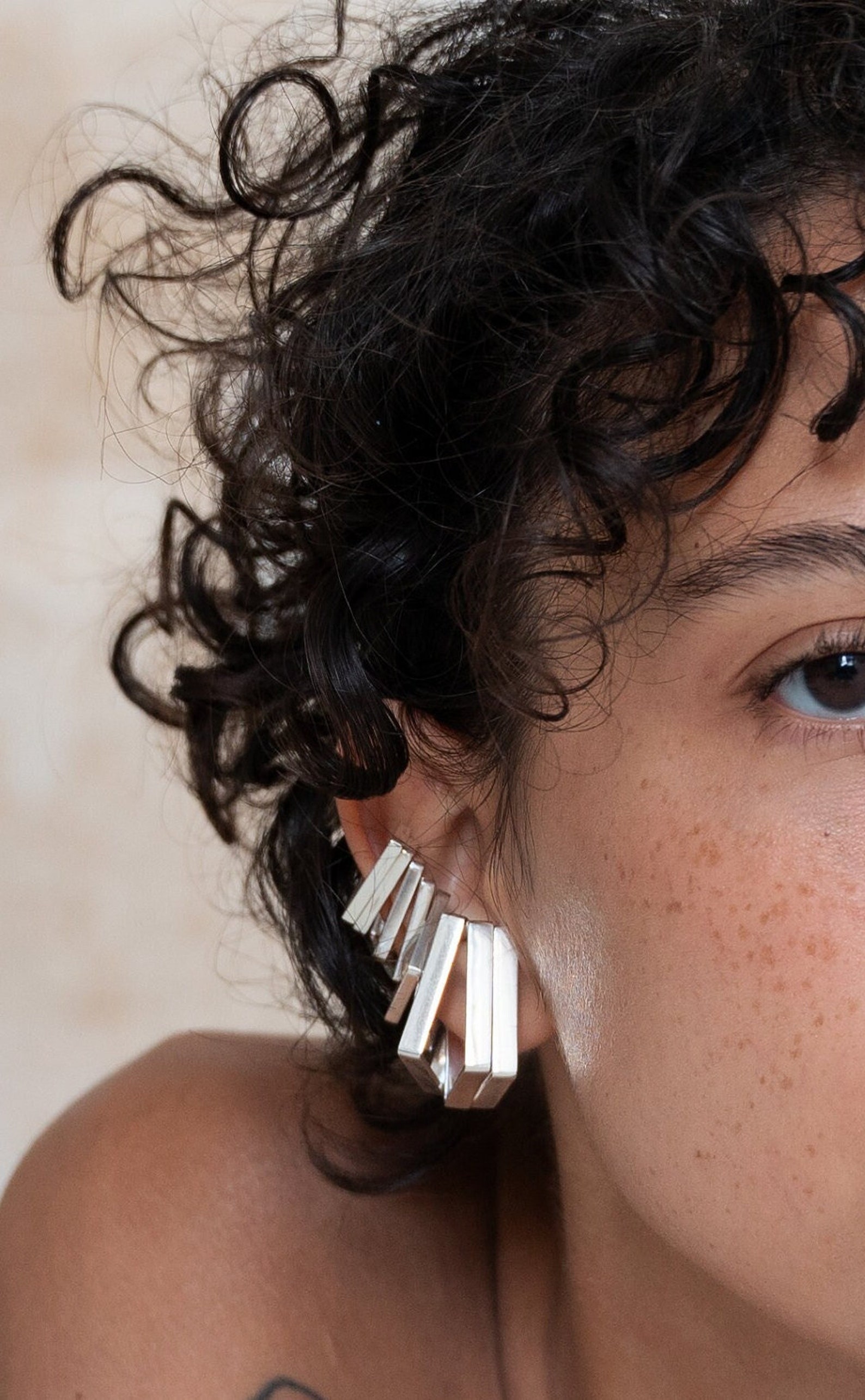 Versatile Jewelry Design/ Stackable Square Ring/ Sculptural Geometric ...