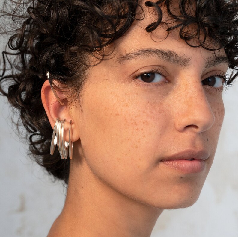 Elf Ear Cuff / Versatile No Pierce Ear Climber / Interchangeable Ear ...