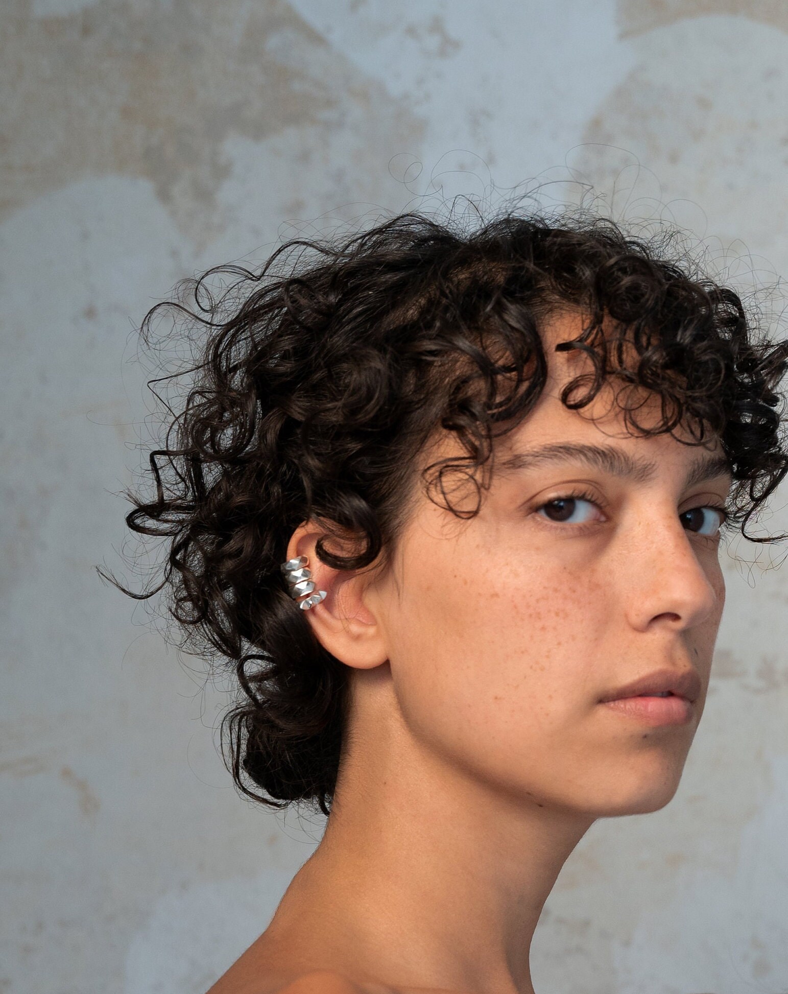 Punk Streetwear Cuff/ Face Jewels/ Nose Cuff/ Lightweight Septum Ring ...