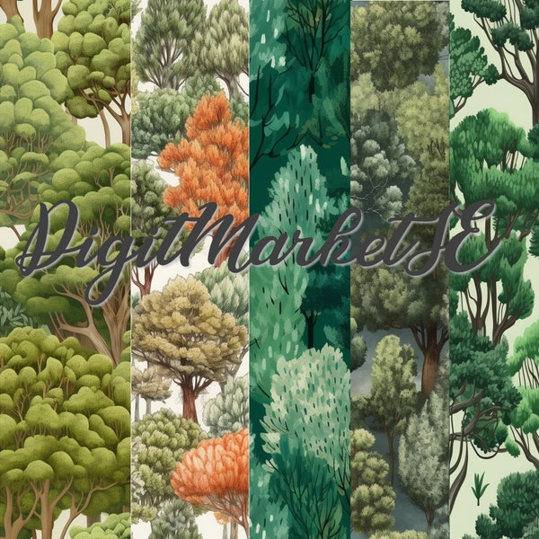 Digital Wood Paper - Etsy