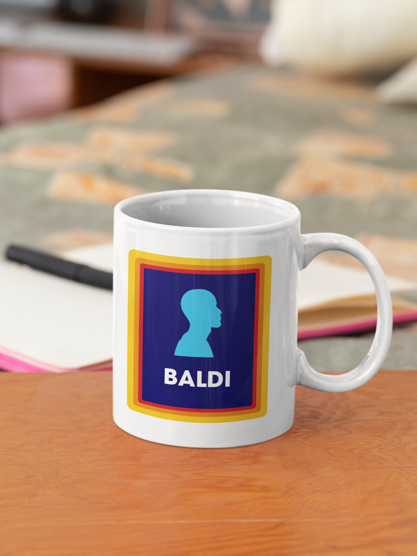 Baldi Mug Funny Baldi Gift Baldi Aldi Mug Baldi - Etsy