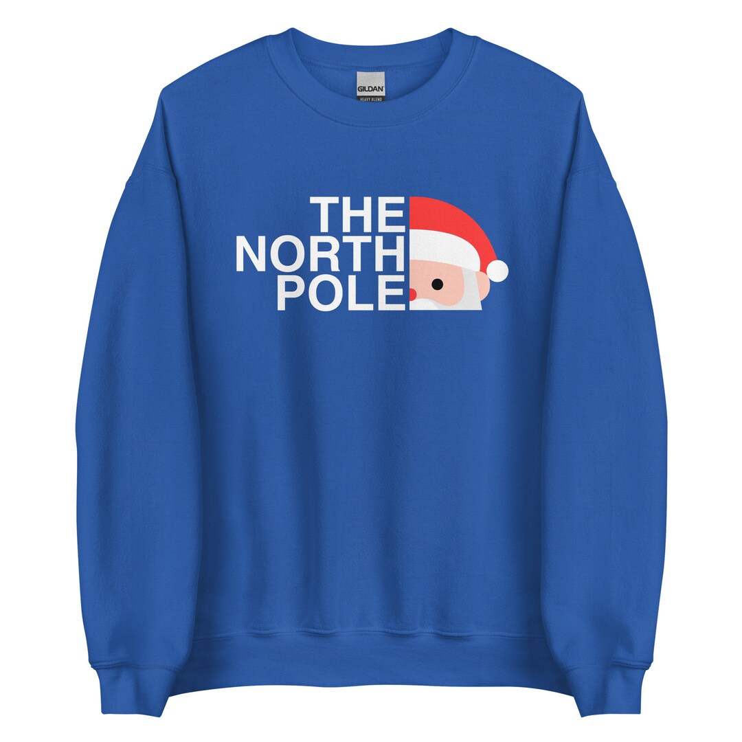 Christmas Jumper the North Pole Sweatshirt, Xmas Jumpers, Family ...