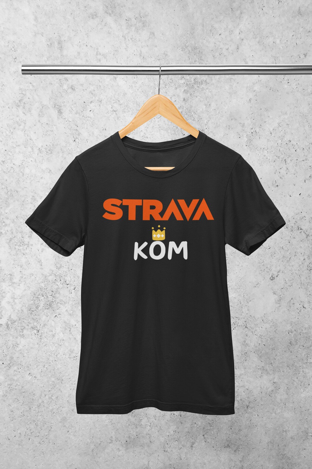 Strava KOM T-shirt: Funny Running & Cycling Gift - Etsy UK