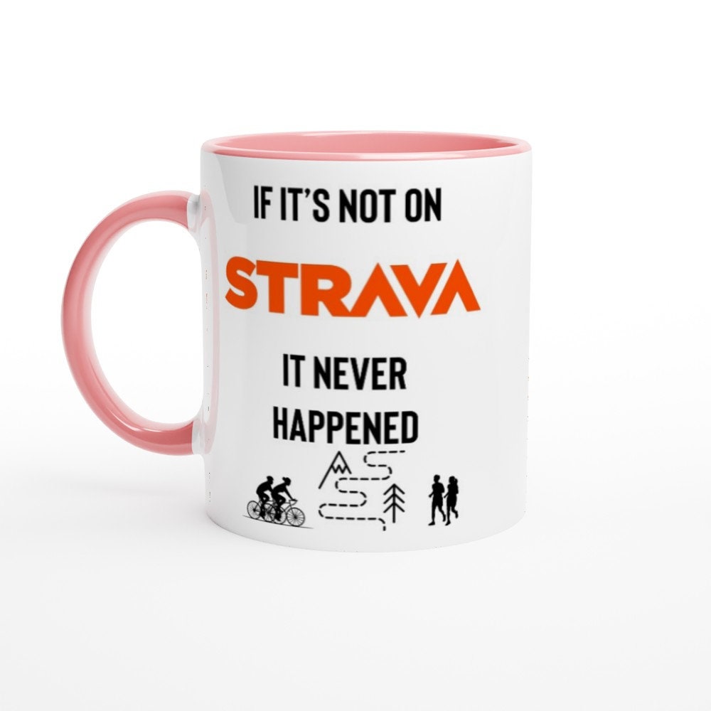 Strava Coffee Mug: Runner Cyclist Gift - Etsy UK