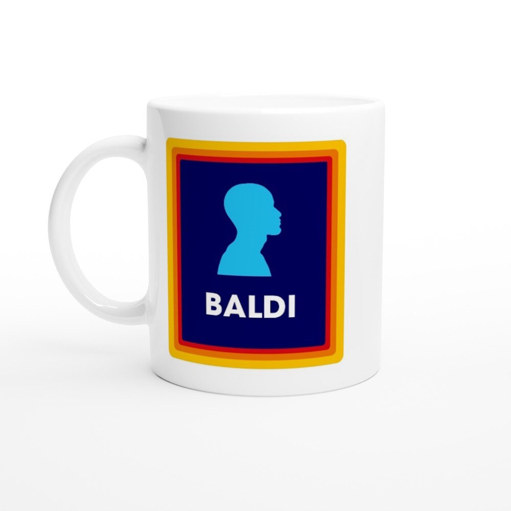 Baldi Mug Funny Baldi Gift Baldi Aldi Mug Baldi - Etsy