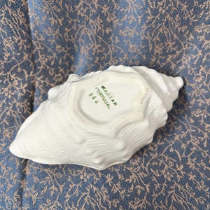 Vintage Martan Portugal Ceramic Seashell Jewellery Dish / Soap Holder ...