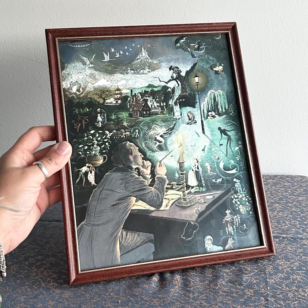 Vintage Metallic Print hans Christian Andersen by Janet & Anne Grahame ...