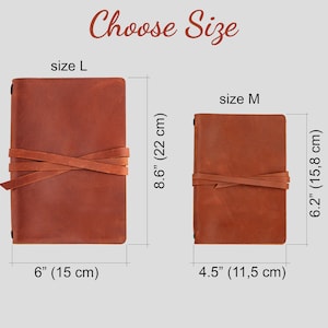 Personalized Brown Leather Journal: Engraved Travelers Notebook - Etsy