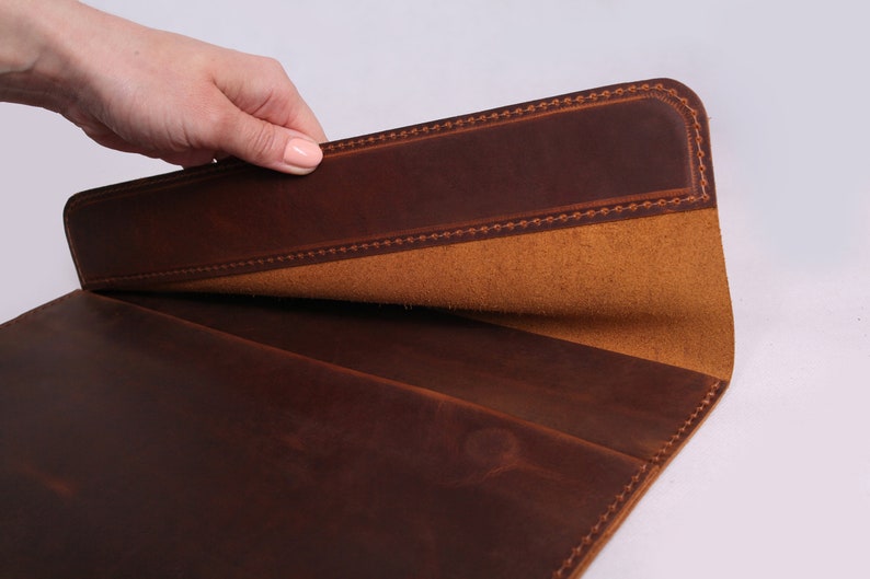 Personalized Leather Laptop Case, Leather Laptop Sleeve, MacBook Pro ...