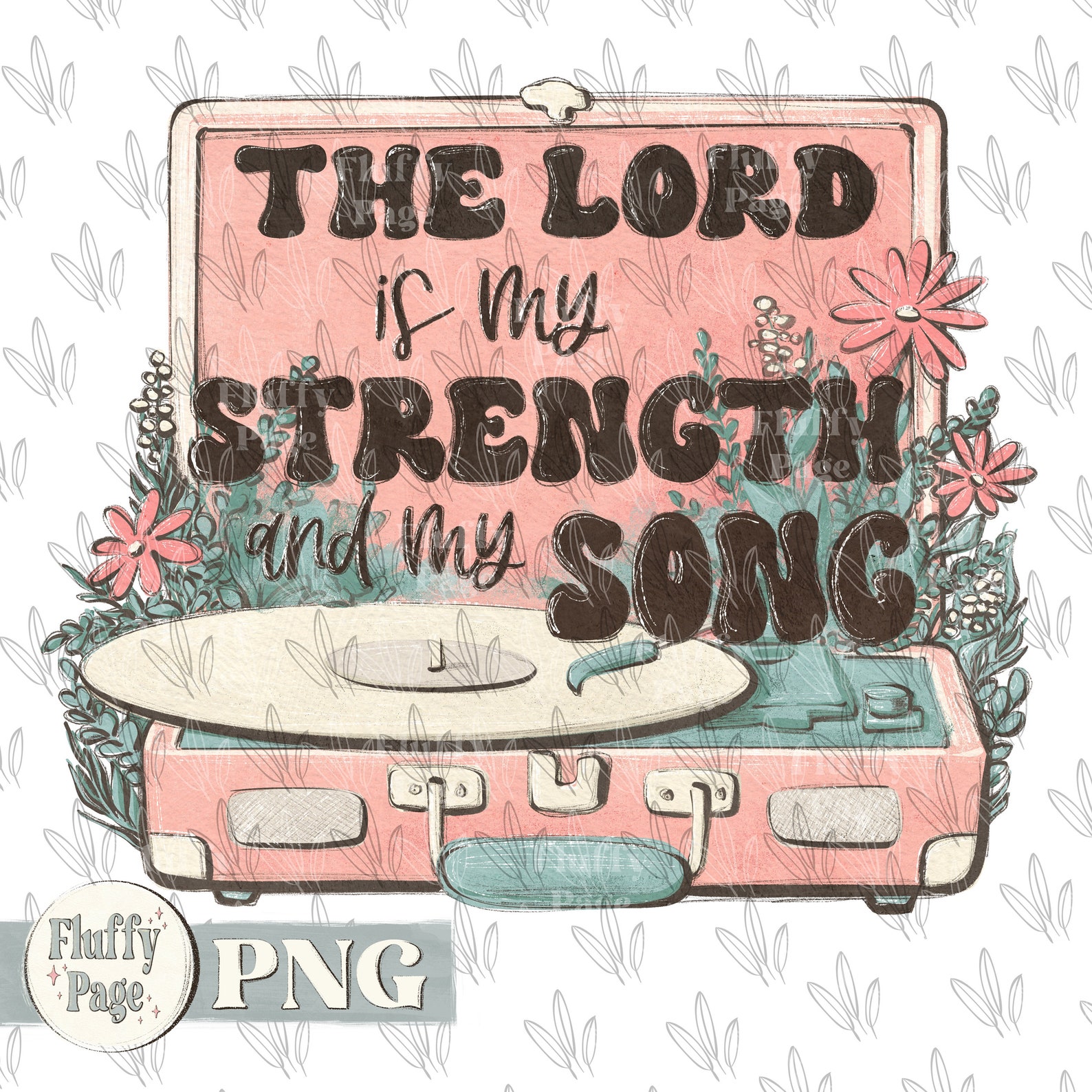 The Lord is My Strength and My Soul PNG, Faith Christian Religious ...