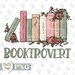 Booktrovert PNG Flowers Books Reading Love Books Lover - Etsy