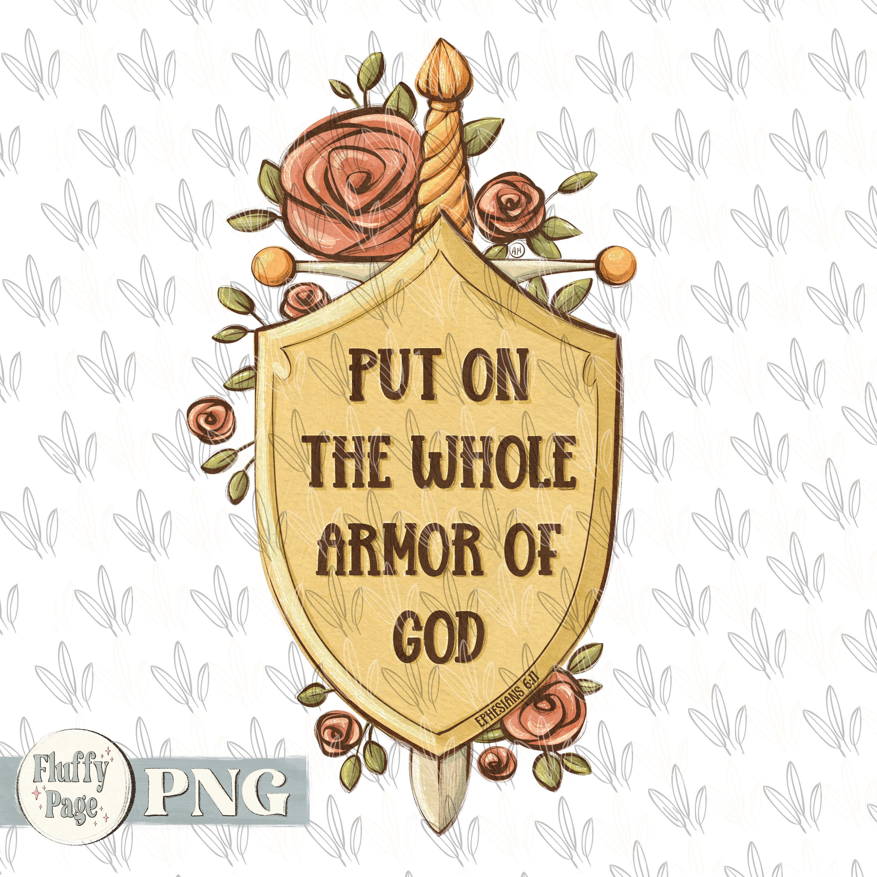 Put on the Whole Armor of God PNG, Bible Verses, Christian Jesus ...