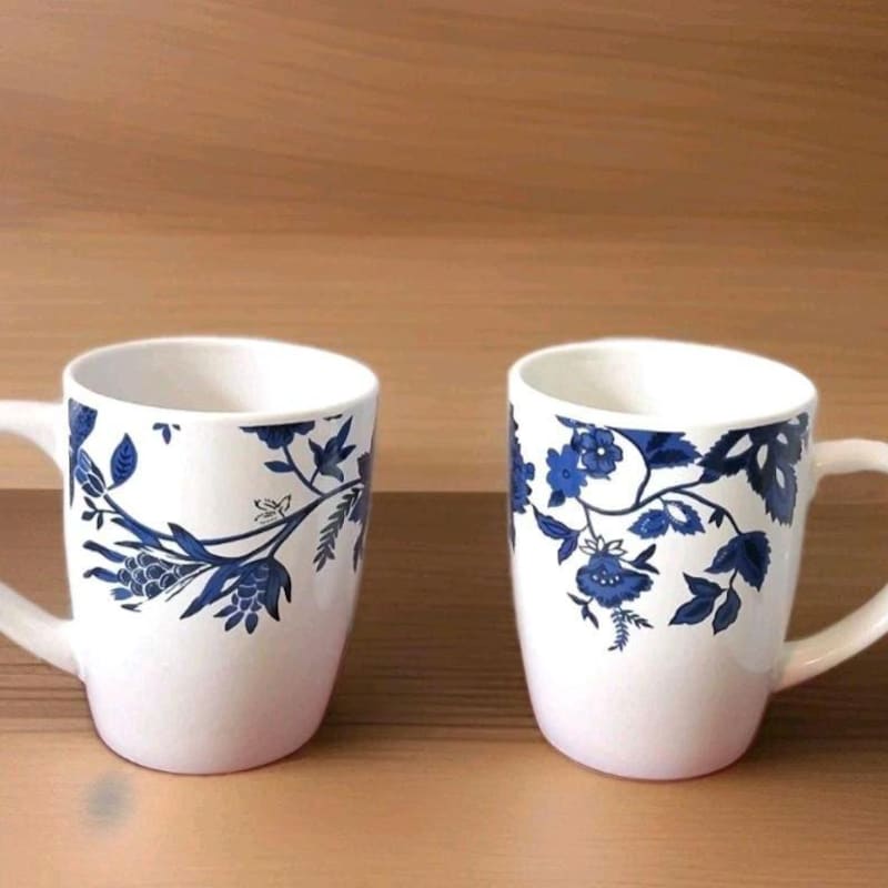 Royal Norfolk Blue Cups - Etsy