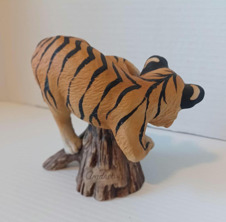 ANDREA BY SADEK 5" Tiger Cub Porcelain Bisque Figurine 1989 #1474 - Etsy