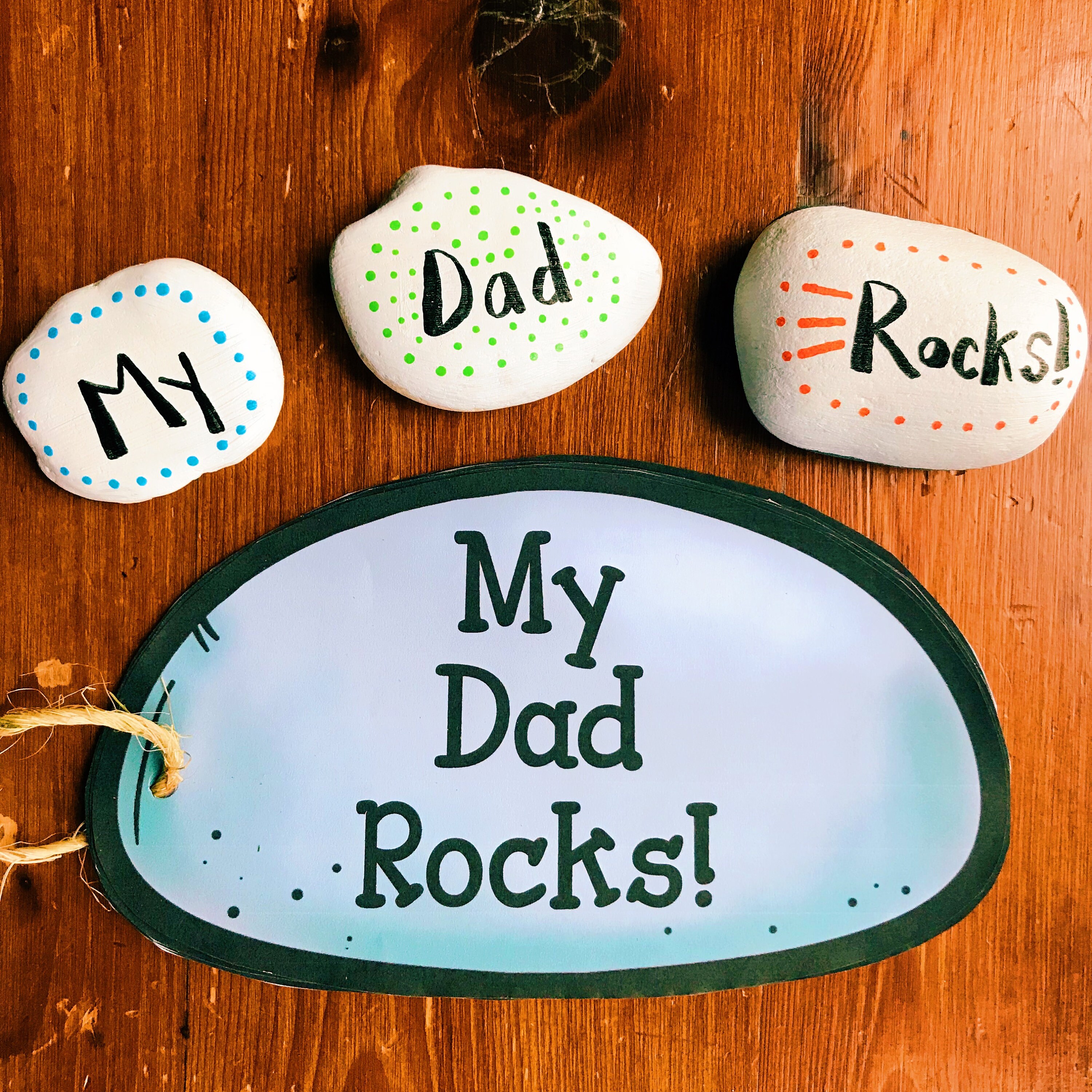 My Dad Rocks- Father's Day Book - Etsy
